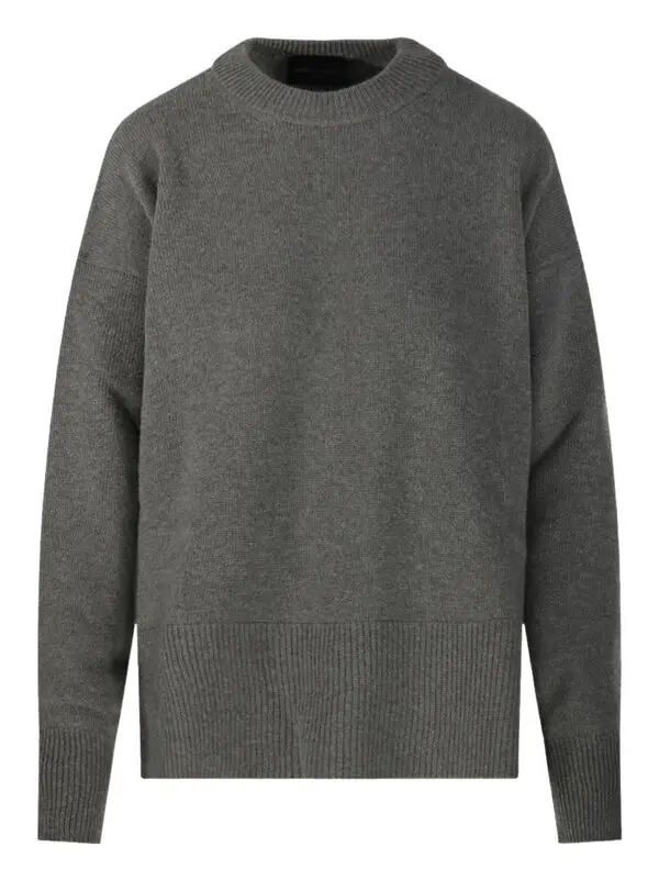 ROBERTO COLLINA Round Neck Sweater - Black