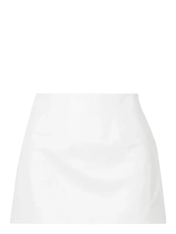 16Arlington Back Zipper Skirt - White
