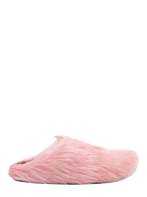 Marni Fussbett Round Toe Slip-on Mules - Pink
