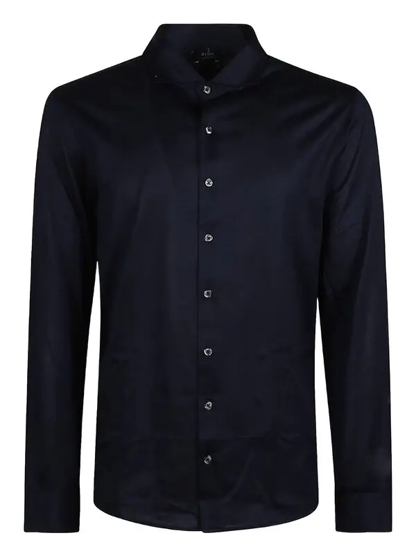BARBA NAPOLI Long-sleeved Shirt - Black