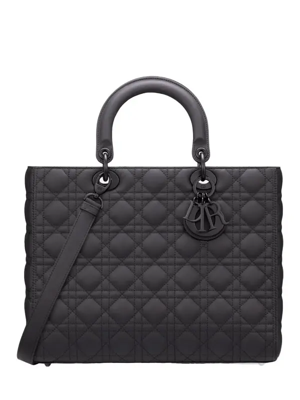 Dior Large Lady Bag - Black
