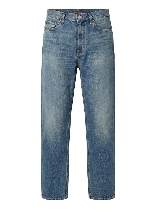 Gucci Straight Leg Denim Jeans - Light Blue