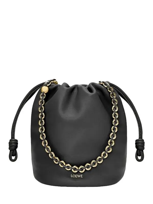 Loewe Flamenco Bucket Bag - Black