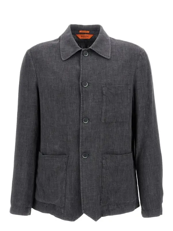 Barena Venezia Single-breasted Blazer - Black