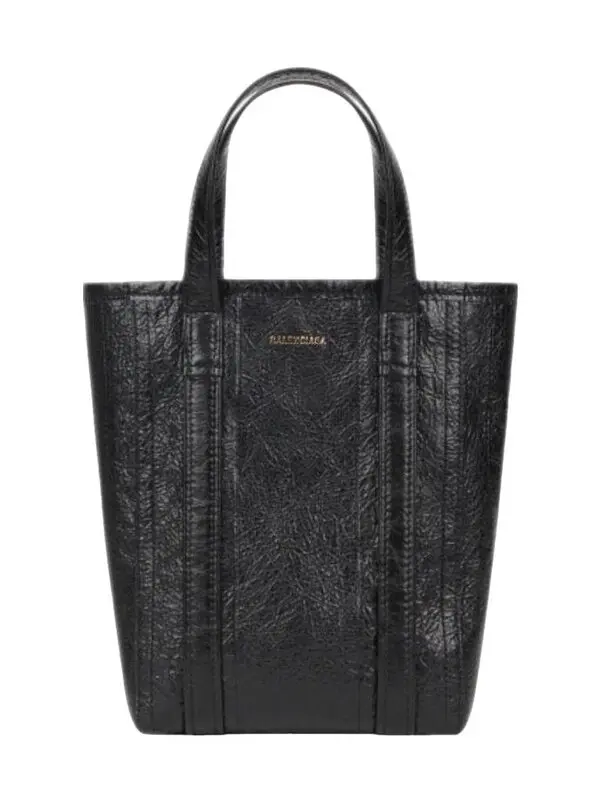 Balenciaga Barbes Small North-south Shopper Bag - Black