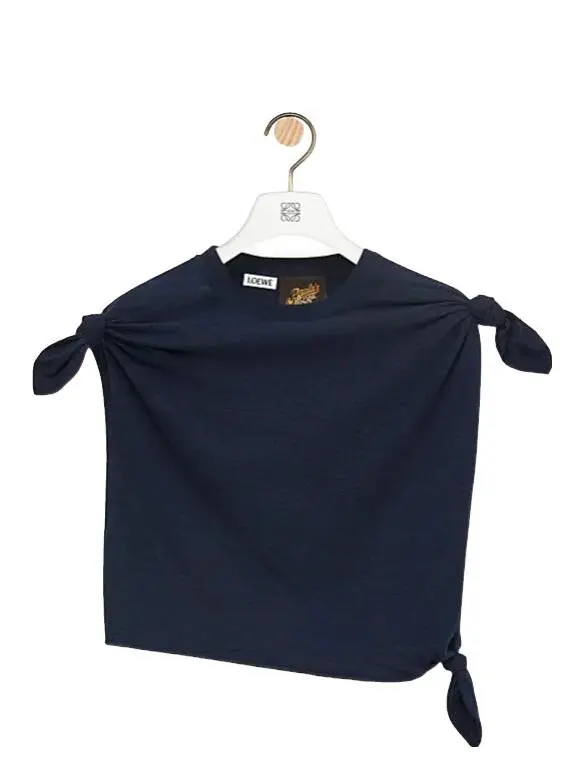 Loewe Knot Detail Top - Blue