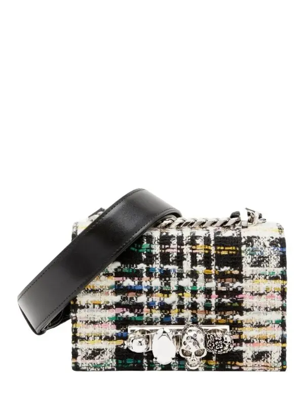 Alexander McQueen Biker Mini Shoulder Bag - Black