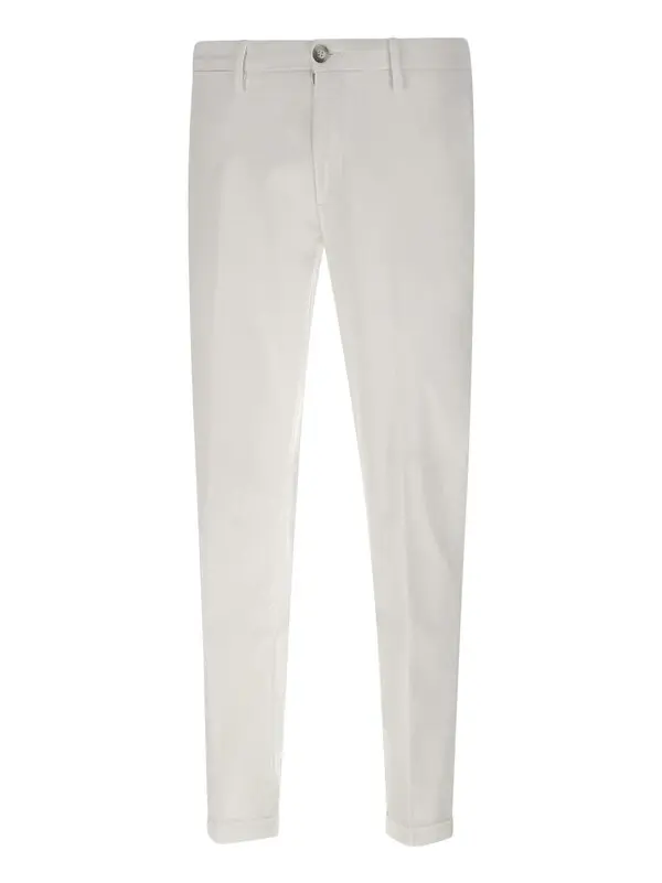 RE-HASH Slim-fit Chinos - White