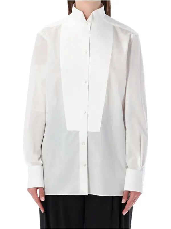 TOM FORD Layer-detailed Shirt - White