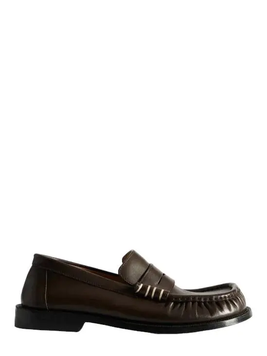 J.W.ANDERSON Loafer Moccasins - Chocolate Brown