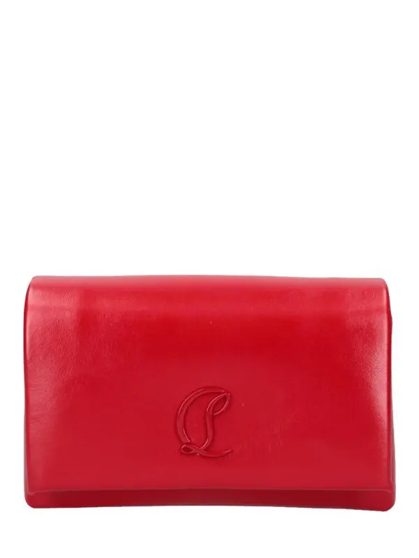 CHRISTIAN LOUBOUTIN Loubi54 Foldover Shoulder Bag - Red