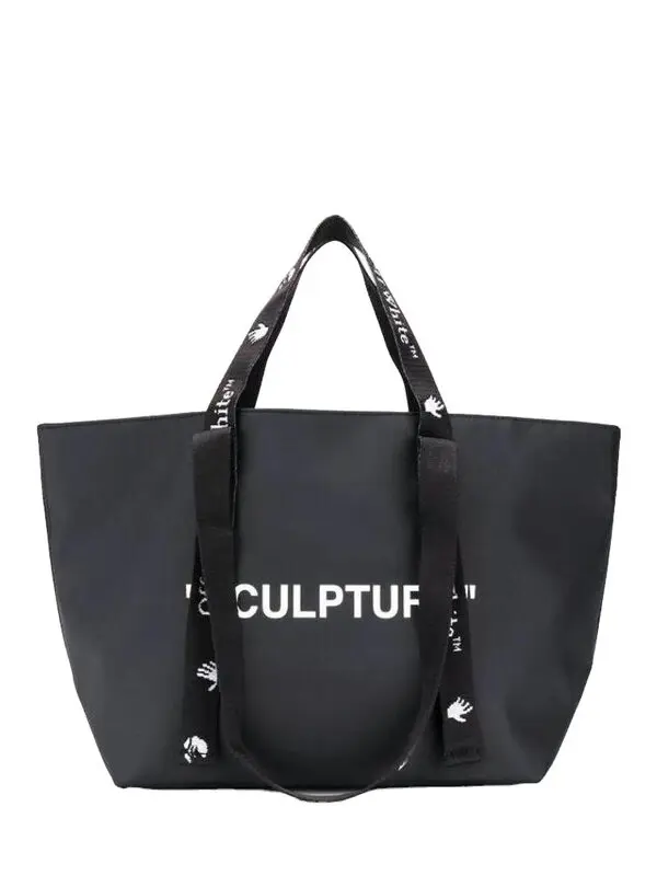 Off-White Sculpture Tote Bag - Black