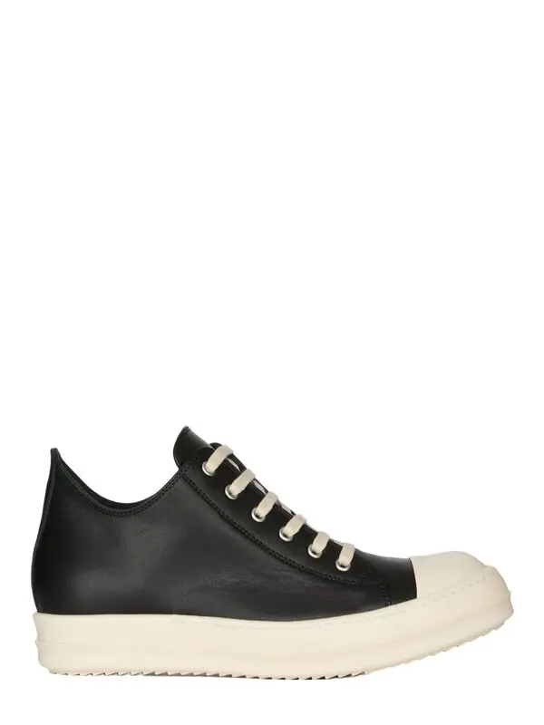 Rick Owens Temple Low-top Sneakers - Black