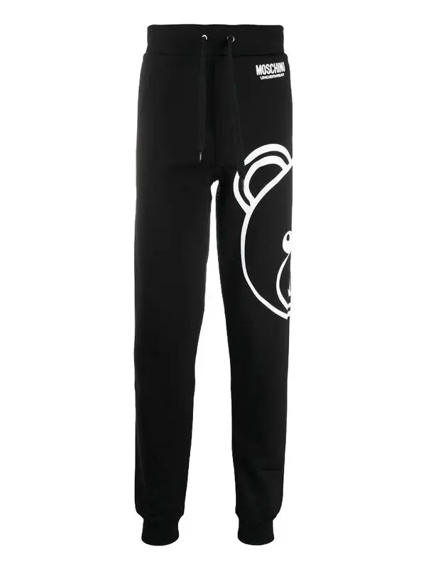 Moschino Teddy Bear Sweatpants - Black