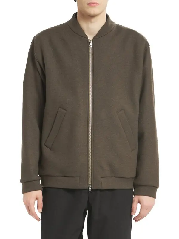 Barena Venezia Zip-up Bomber Jacket - Black