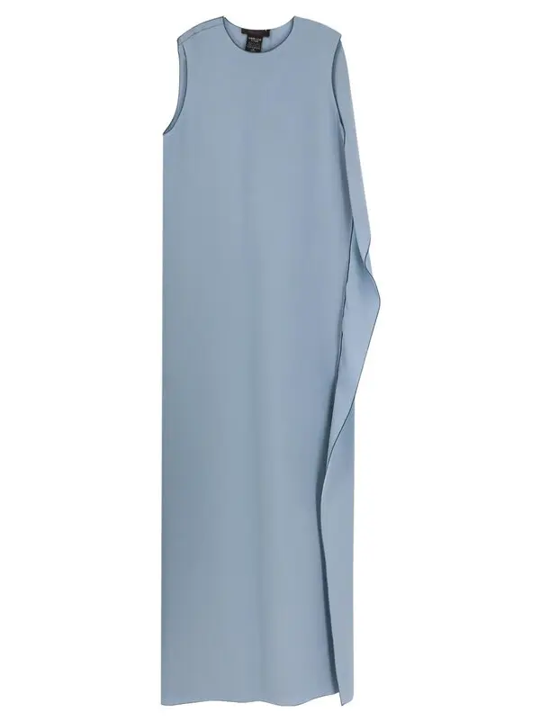 Max Mara Odessa Crewneck Sleeveless Dress - Blue