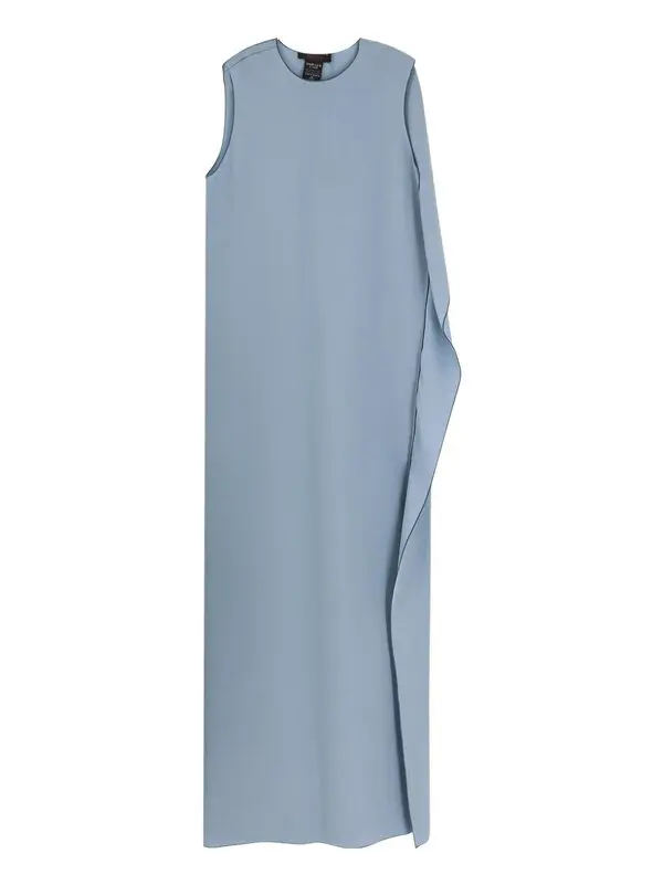 Max Mara Odessa Crewneck Sleeveless Dress - Blue