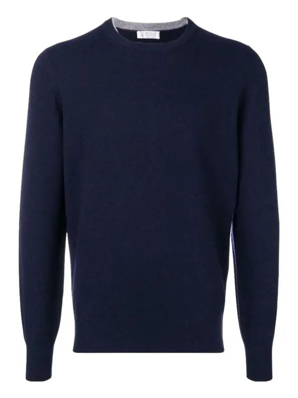 Brunello Cucinelli Crewneck Pullover Sweater - Black