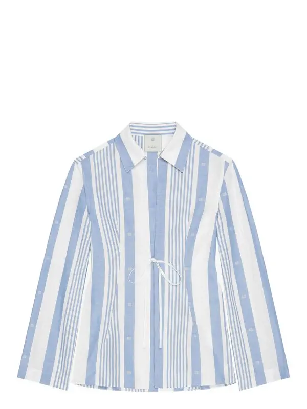 Givenchy 4g Striped Shirt - White