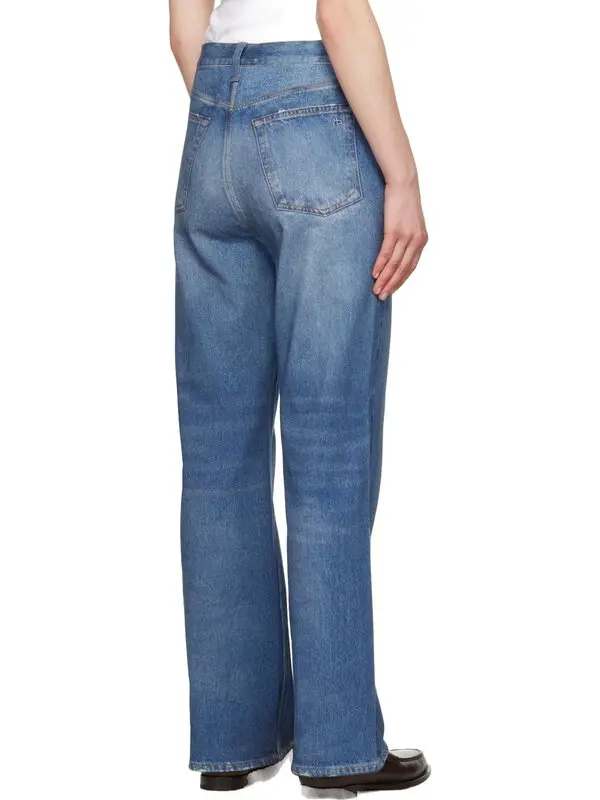 RAG  BONE Rag & Bone Miramar Trousers - Blue