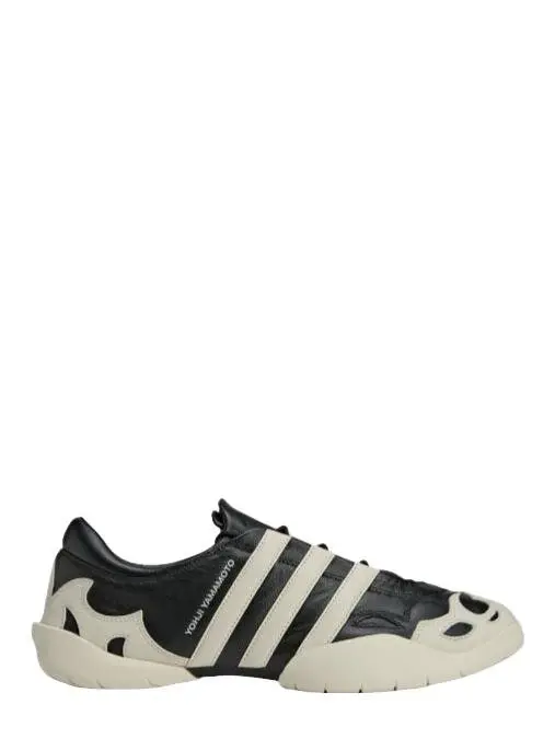 Y3 Regu Lace-up Sneakers - Black / Alumina / Alumina