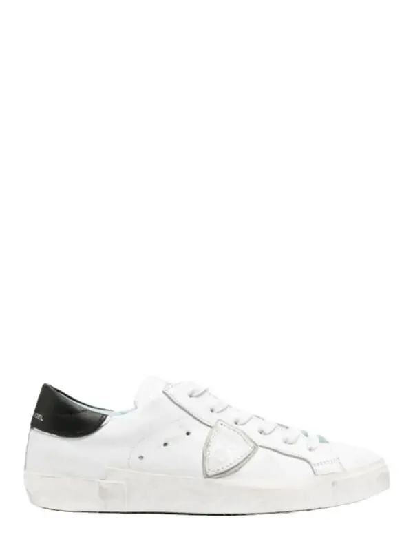 Philippe Model Prsx Veau Lace-up Sneakers - White