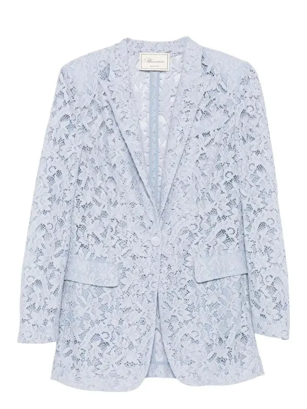 Blumarine Lace Blazer - White