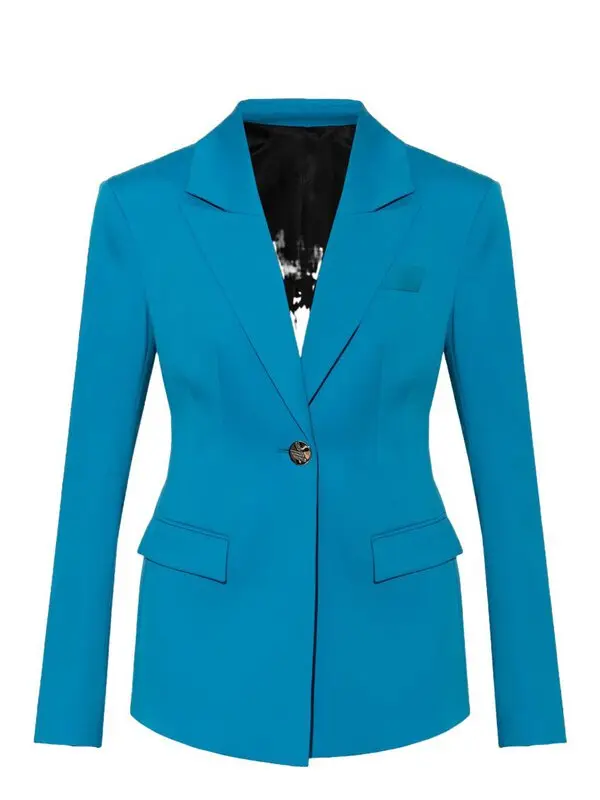 Attico Single-breasted Blazer - Blue