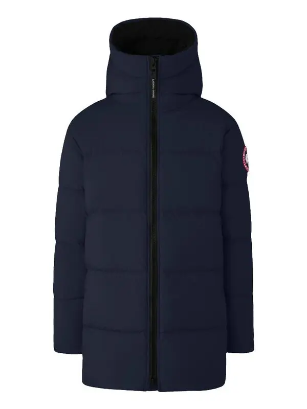 Canada Goose Zip-up Padded Down Jacket - Atlantic Navy Blue