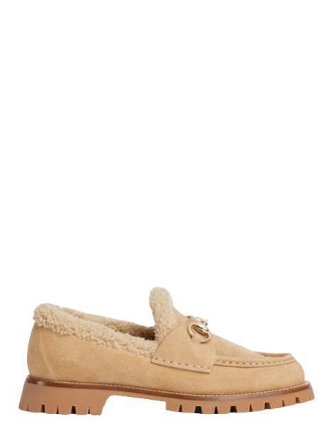 Gucci Loafer With Horsebit - Beige