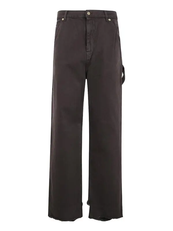 DARKPARK Belt Loop Jeans - Dark Brown