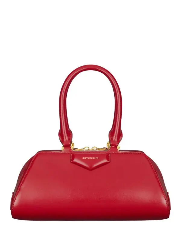 Givenchy Antigona Cube East-west Mini Top Handle Bag - Scarlet