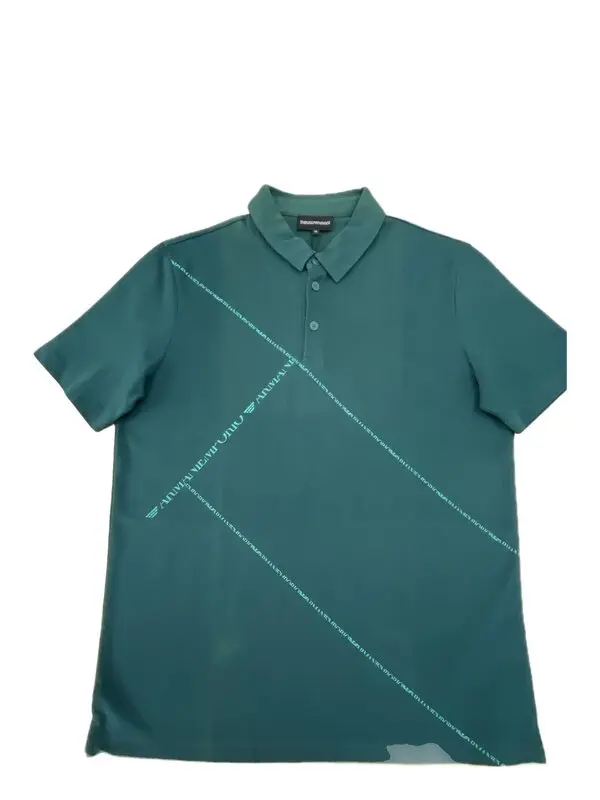 Emporio Armani Short-sleeved Polo Shirt - Blue