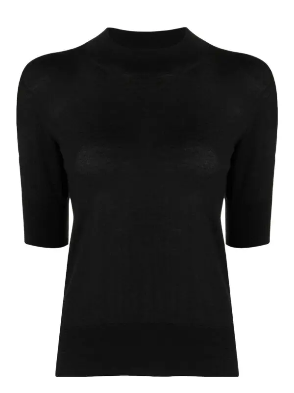 JIL SANDER Mock Neck Knitted Top - No