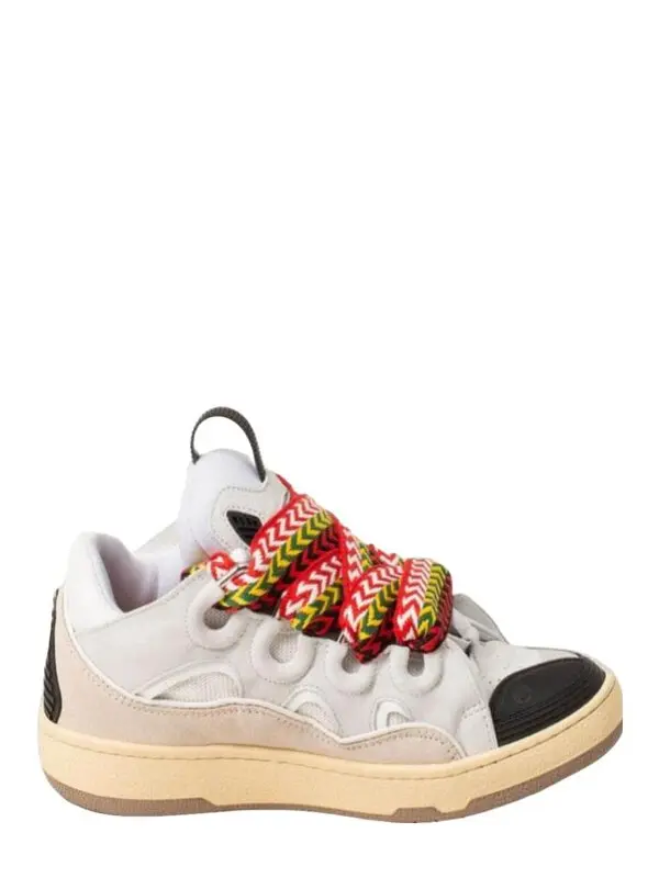 LANVIN Curb Lace-up Sneakers - Multicolor