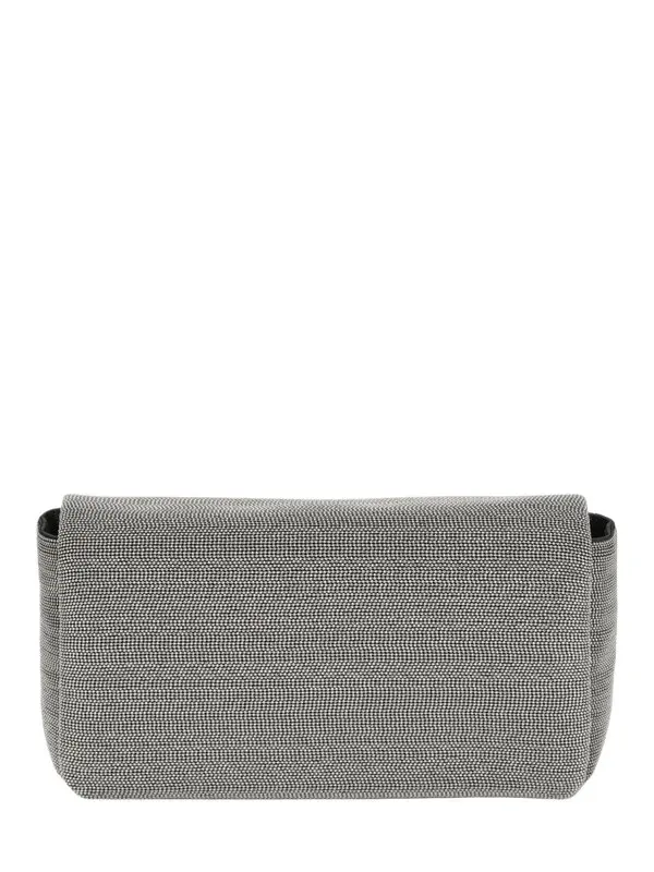 Brunello Cucinelli Precious Flap Bag - Light Gray