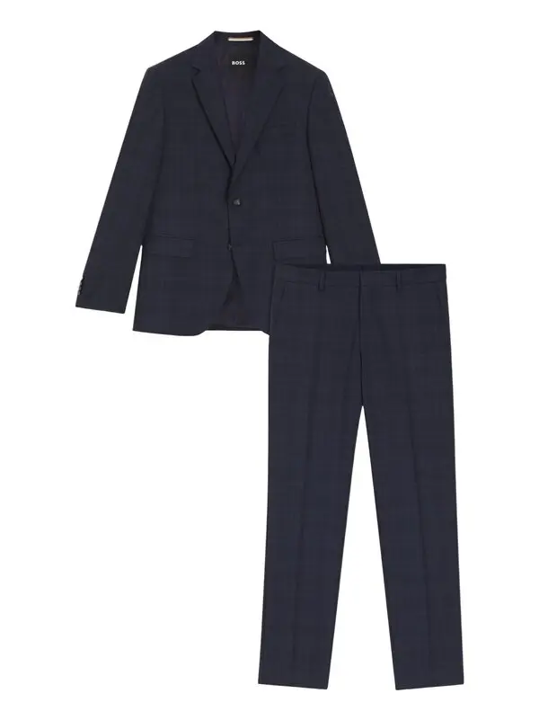 Hugo Boss Two-piece Regular Fit Suit - Dark Blue