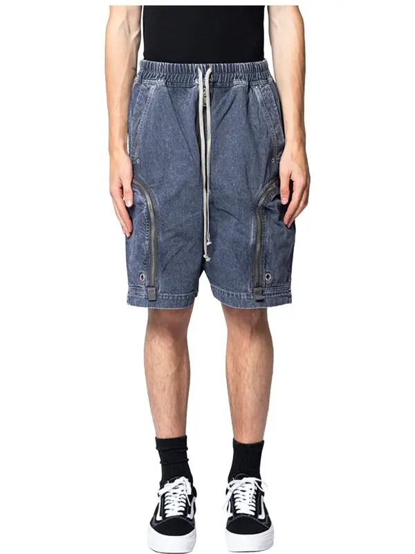 Rick Owens Zip-fastened Drawstring Shorts - Multicolor