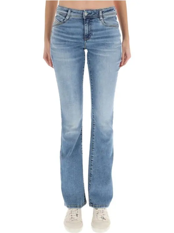 DIESEL® 1969 D-ebbey Logo Patch Jeans - Blue
