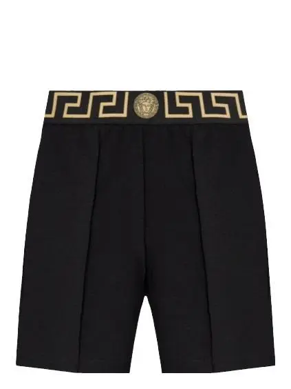 Versace Greca Border Shorts - Black