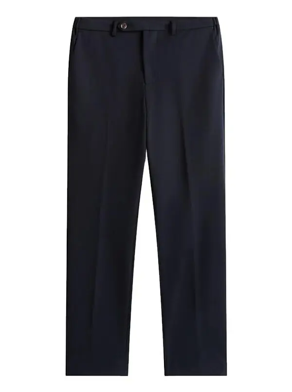 Tommy Hilfiger Button Detail Trousers - Navy Blue