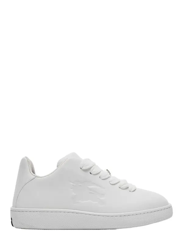 Burberry Rberry Box Ekd Embossed Low-top Sneakers - White