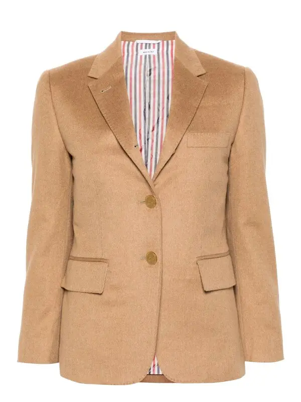 Thom Browne Single-breasted Tailored Blazer - Light Brown