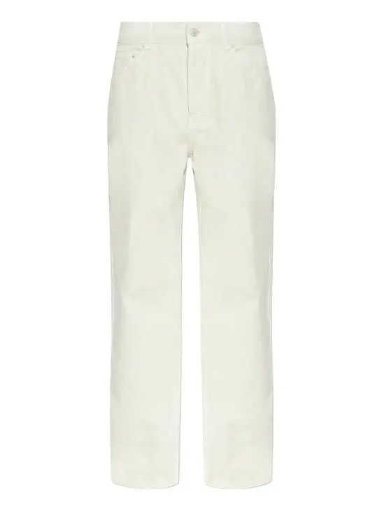 Officine Générale Corduroy Trousers - Off White