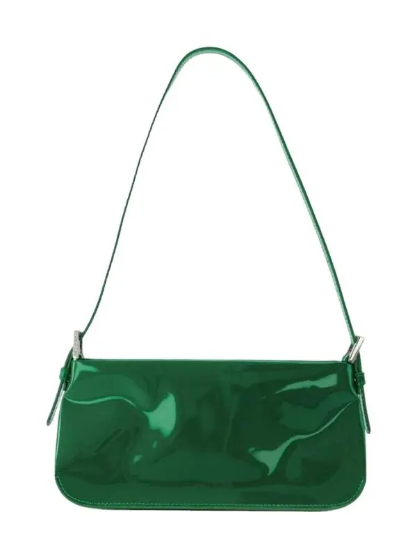 By Far Dulce Zipped Shoulder Bag - Green