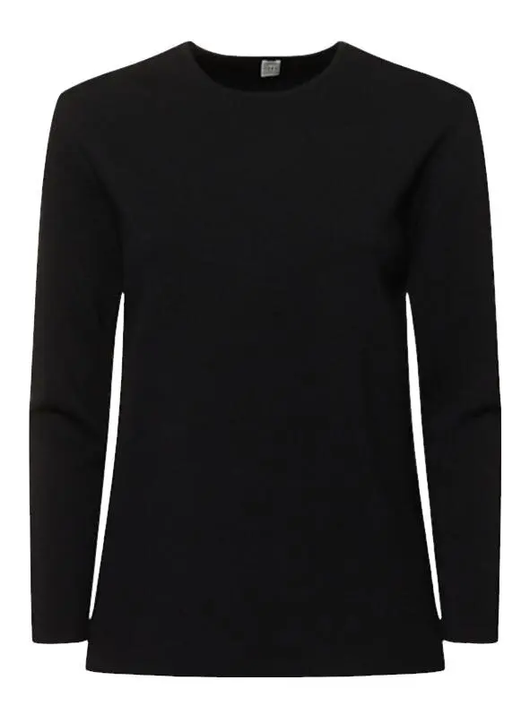 TOTEME Crew Neck Sweater - Black