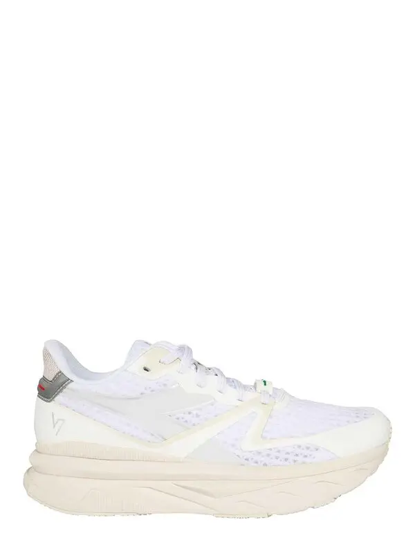 DIADORA Logo Athletic Lace-up Sneakers - White