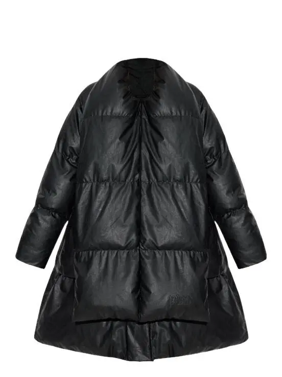 MAISON MARGIELA Padded Quilted Coat - Black