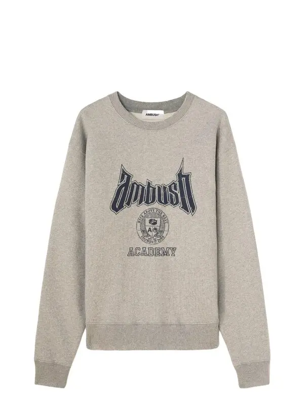 AMBUSH Logo Printed Crewneck Sweatshirt - Nude