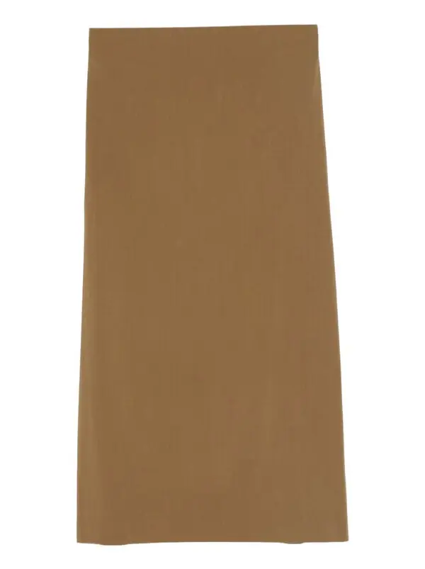 Alberta Ferretti Wool-blend Pencil Skirt - Green